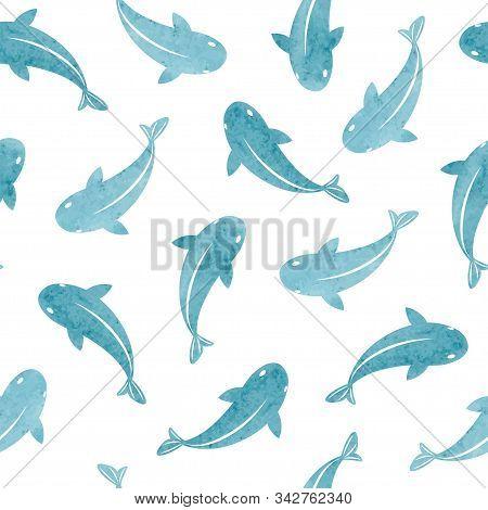 Seamless Sea Pattern Vector & Photo (Free Trial) | Bigstock