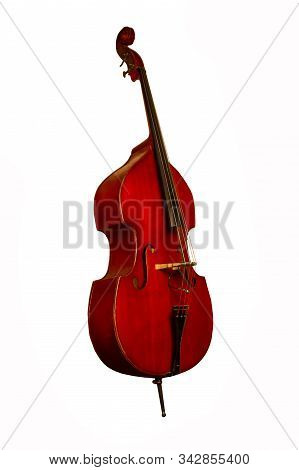 Wooden Double Bass On Image & Photo (Free Trial) | Bigstock