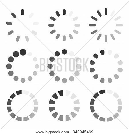 Loading Icon Vector & Photo (Free Trial) | Bigstock
