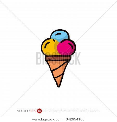 Pictograph Ice Cream Vector & Photo (Free Trial) | Bigstock