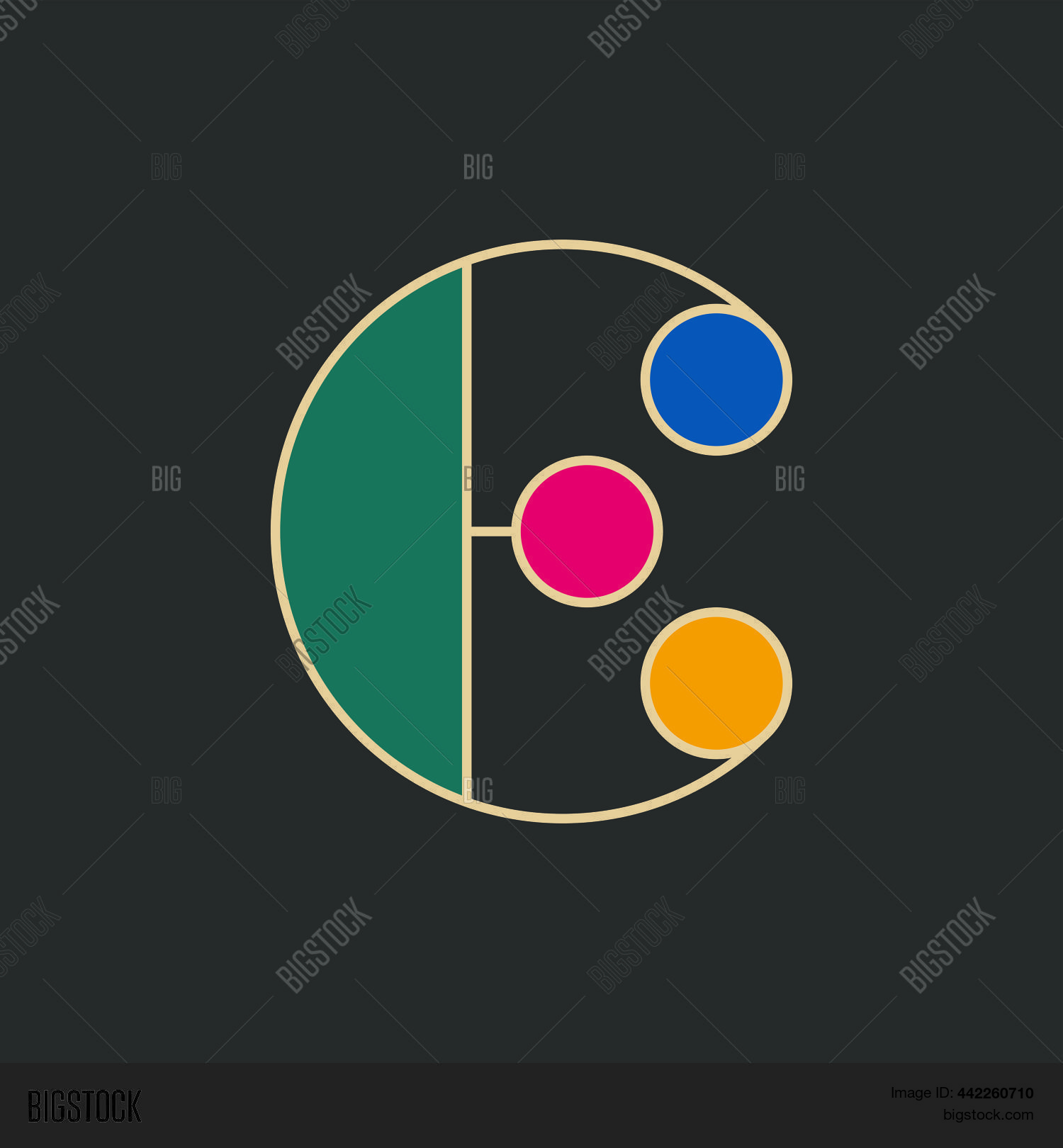 Colorful Letter E Vector & Photo (Free Trial) | Bigstock
