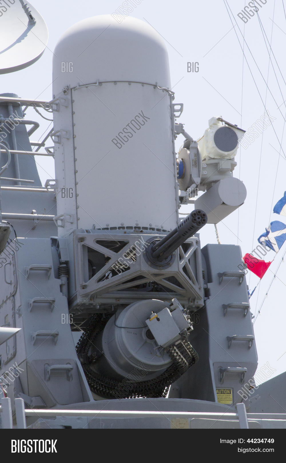 Phalanx Gun On US Navy Image & Photo (Free Trial) | Bigstock