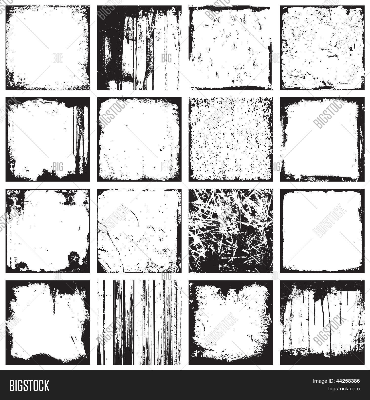 Grunge Square Vector & Photo (Free Trial) | Bigstock