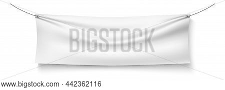 Hanging Fabric Banner Vector & Photo (Free Trial) | Bigstock