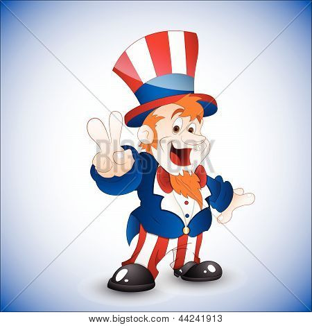 Patriotic Uncle Sam Vector & Photo (Free Trial) | Bigstock