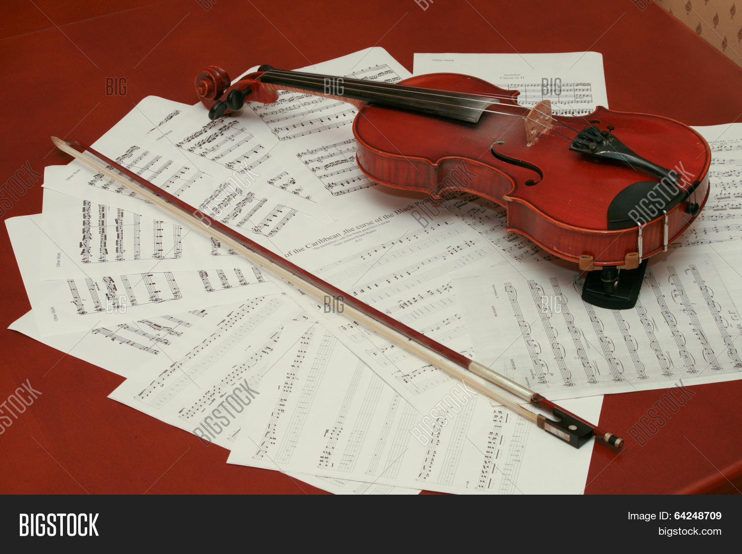 Violin Notes Image & Photo (Free Trial) | Bigstock
