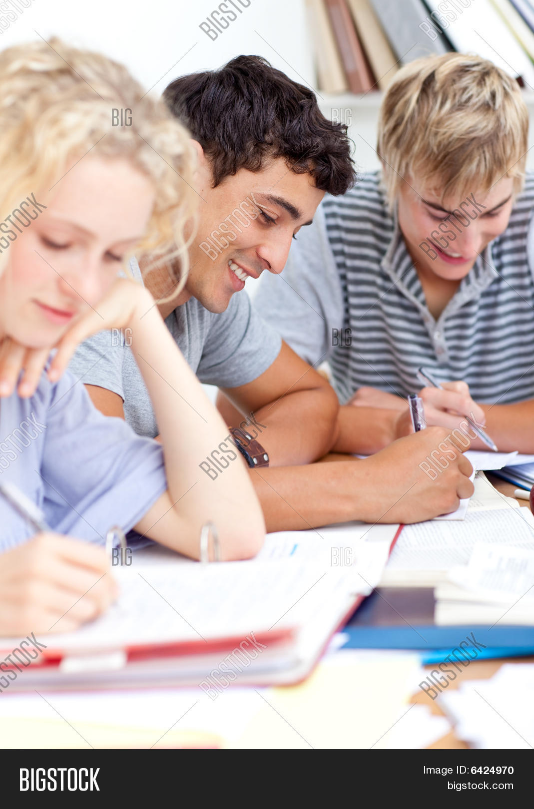 Teenagers Studying Image & Photo (Free Trial) | Bigstock