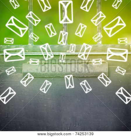 Mailbox Letter Icons Image & Photo (Free Trial) | Bigstock