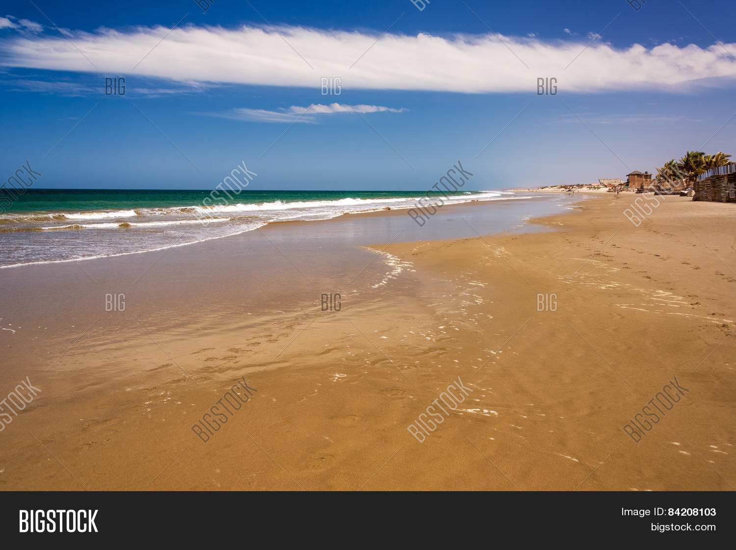 Idyllic Beach Mancora Image & Photo (Free Trial) | Bigstock