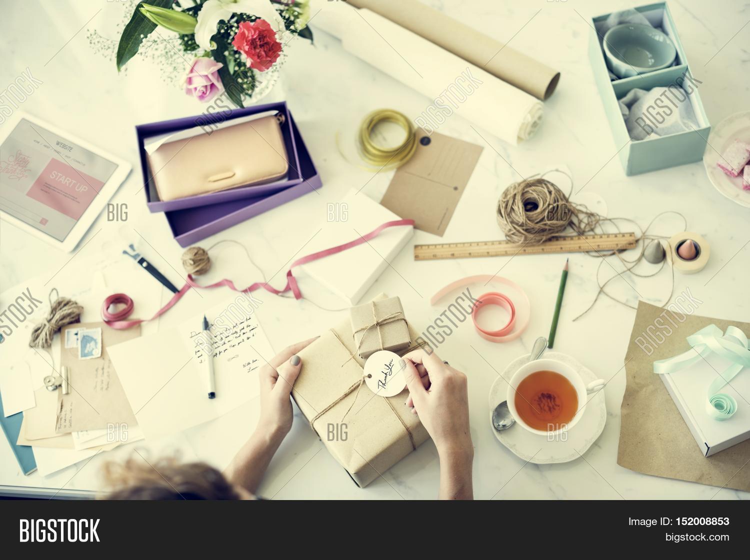 Gift Packing Present Image & Photo (Free Trial) | Bigstock