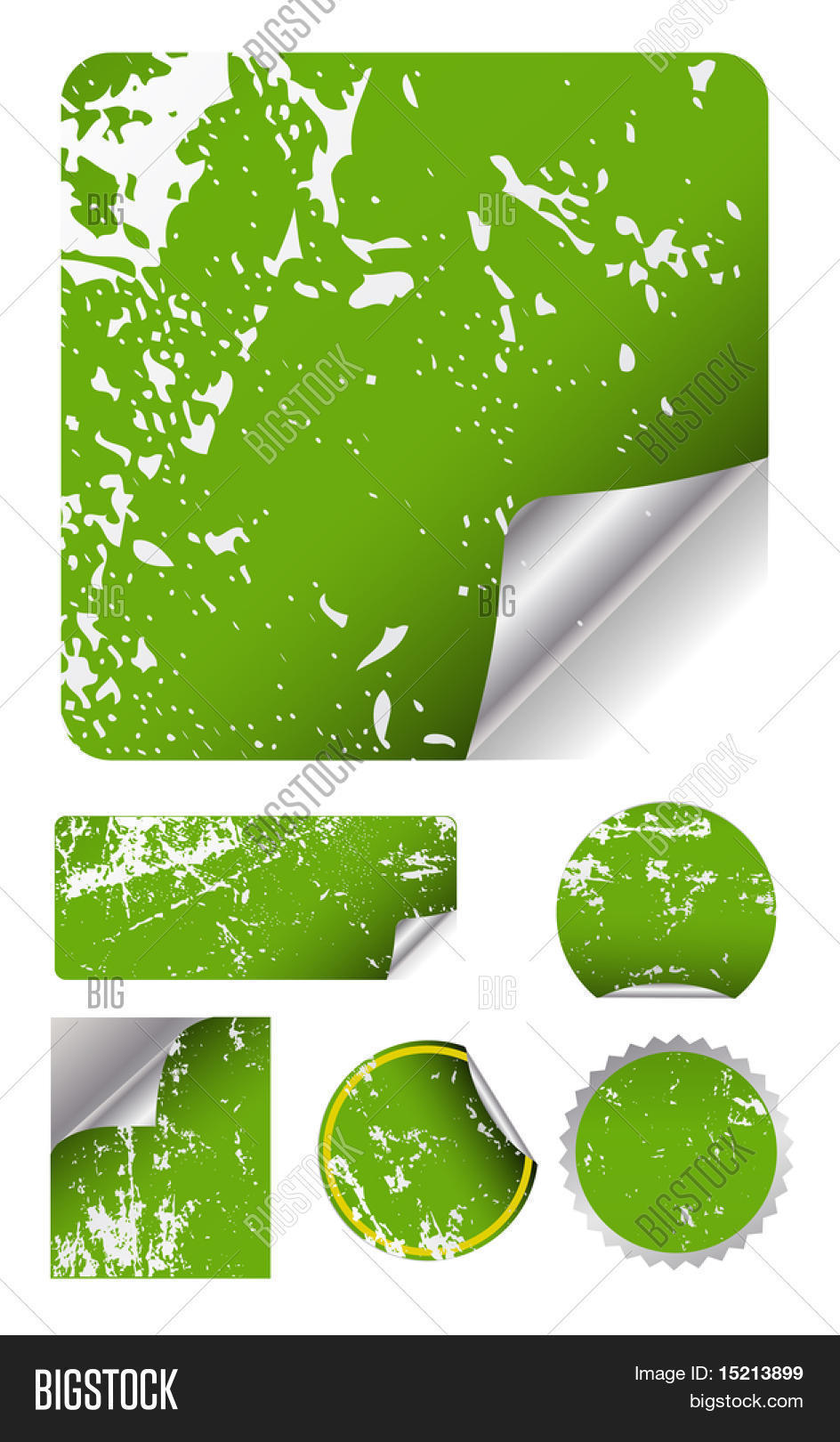 Vector Grunge Labels Vector & Photo (Free Trial) | Bigstock