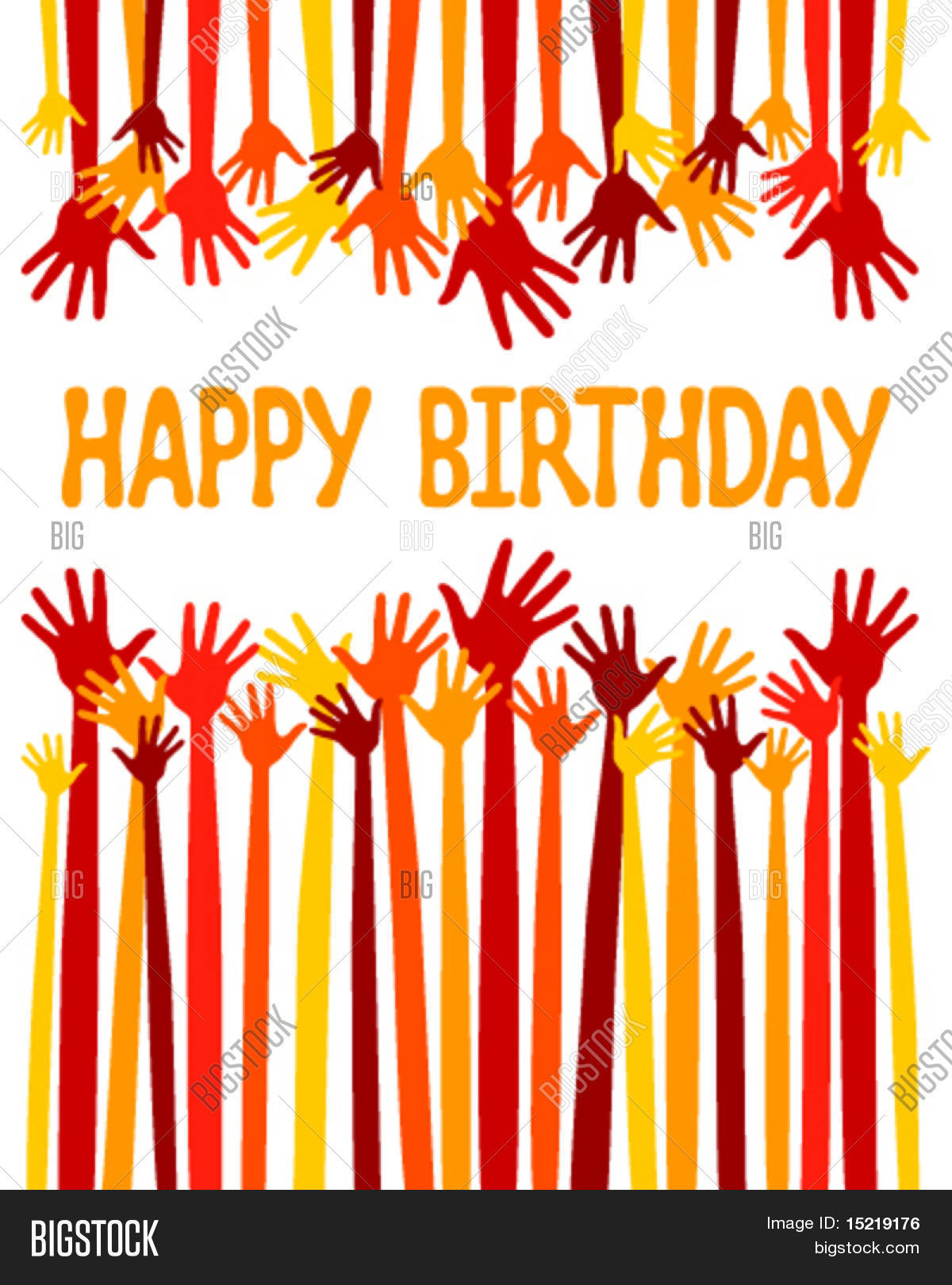 Happy Birthday Hands Vector & Photo (Free Trial) | Bigstock
