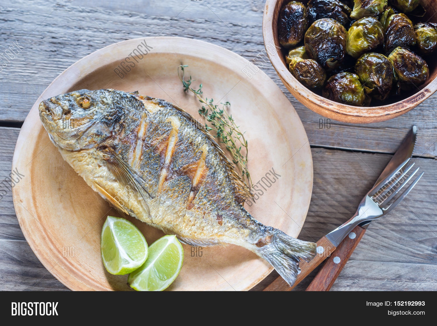 Grilled Dorade Royale Image & Photo (Free Trial) | Bigstock