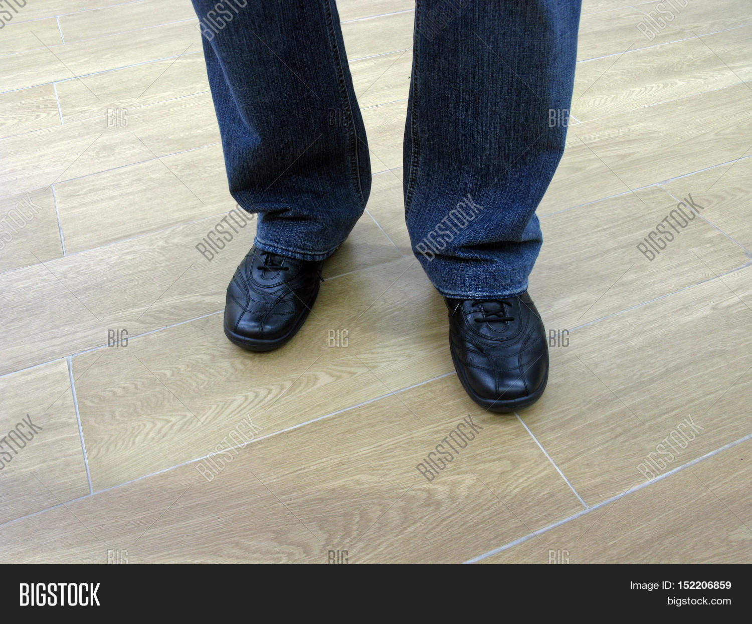 Man Stands Jeans Image & Photo (Free Trial) | Bigstock