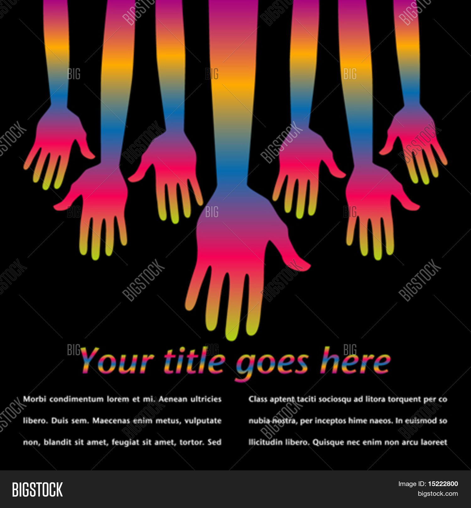 Neon Hand Design Vector & Photo (Free Trial) | Bigstock