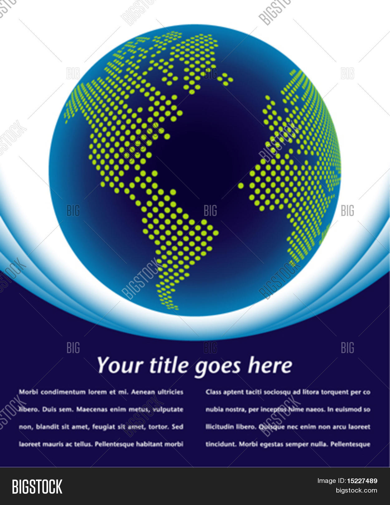 Digital World Map Vector & Photo (Free Trial) | Bigstock