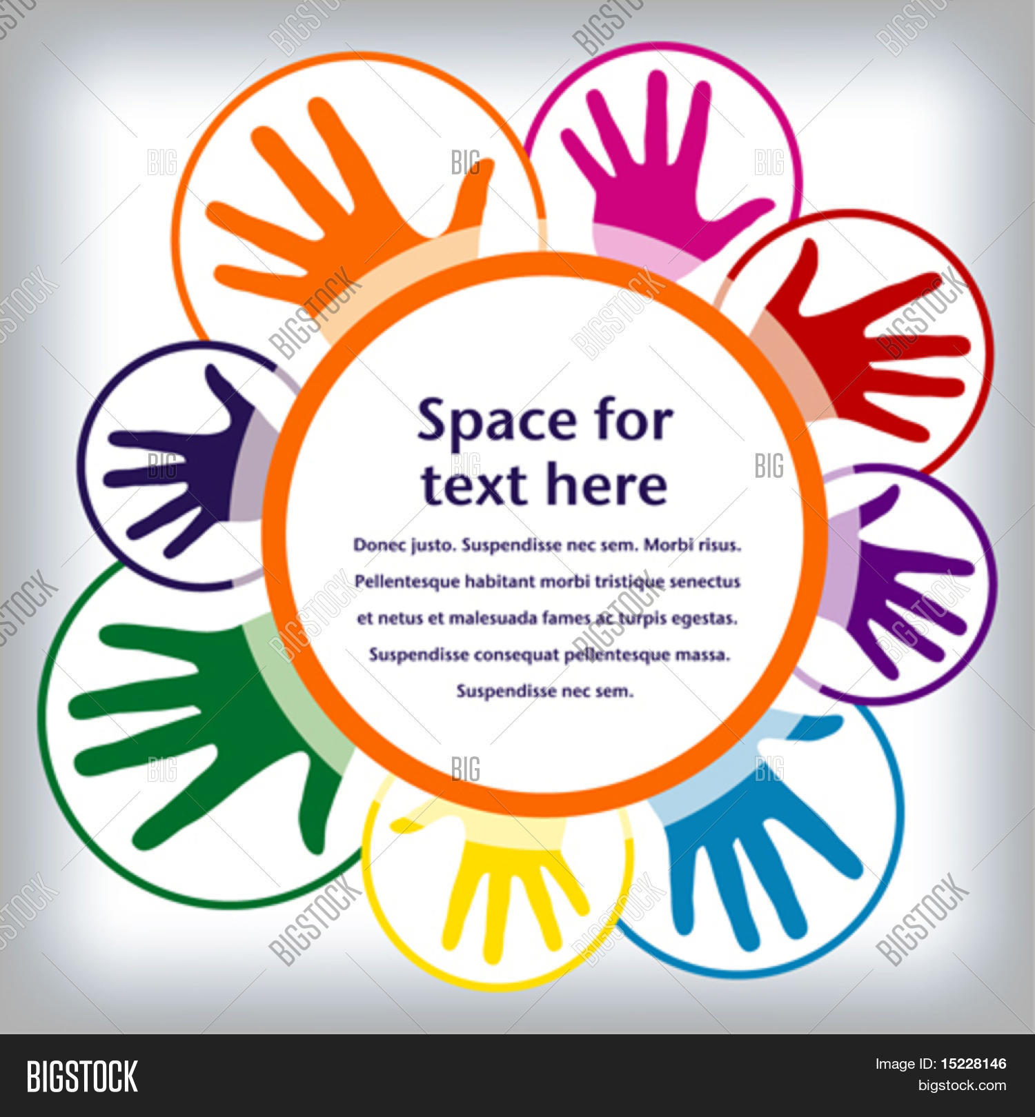 Hand Circles Design Vector & Photo (Free Trial) | Bigstock