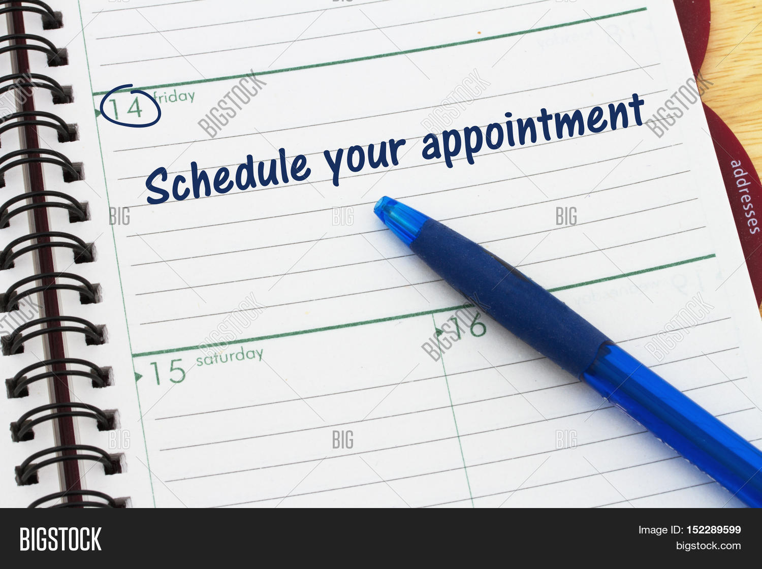 Reminder Schedule Your Image & Photo (Free Trial) | Bigstock