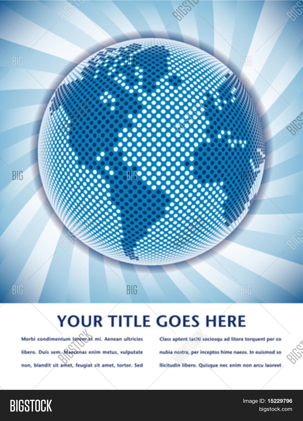 Digital World Map Vector & Photo (Free Trial) | Bigstock