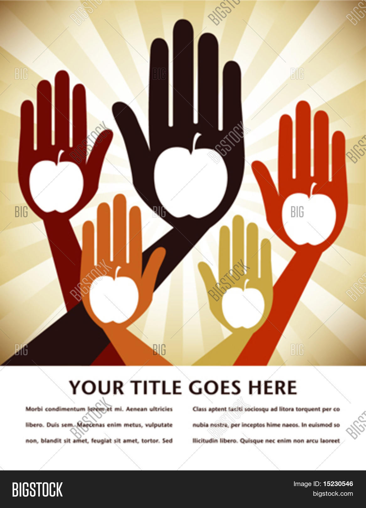 Healthy Apple Hands Vector & Photo (Free Trial) | Bigstock