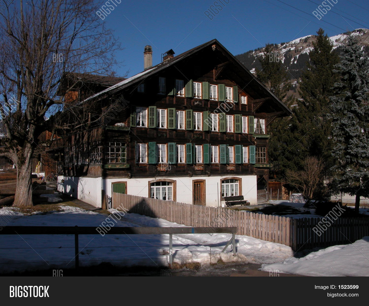 Swiss Chelet Lenk Image & Photo (Free Trial) | Bigstock