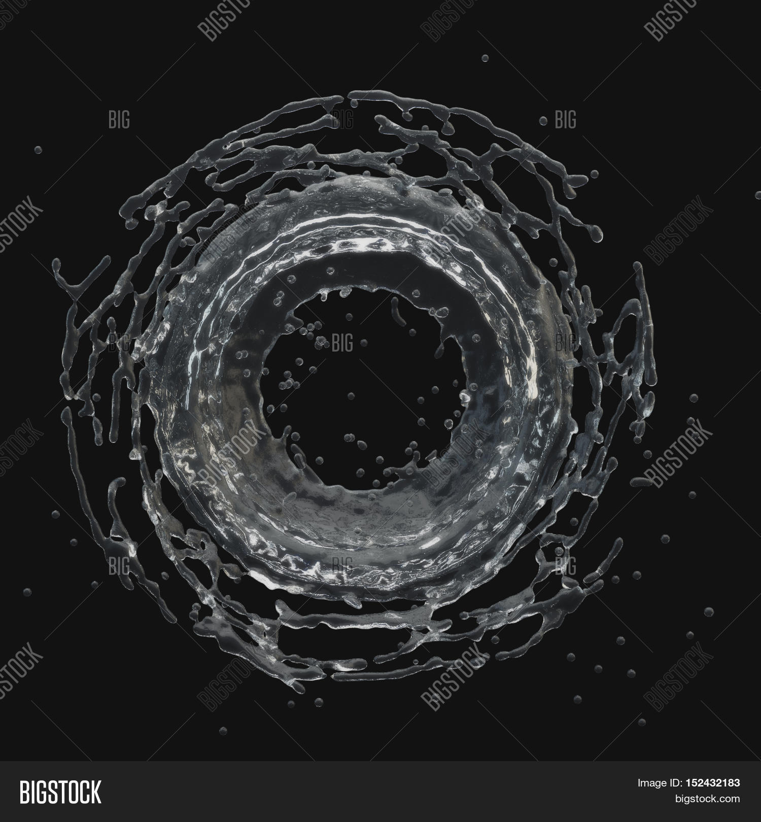 Isolated Water Splash Image & Photo (Free Trial) | Bigstock