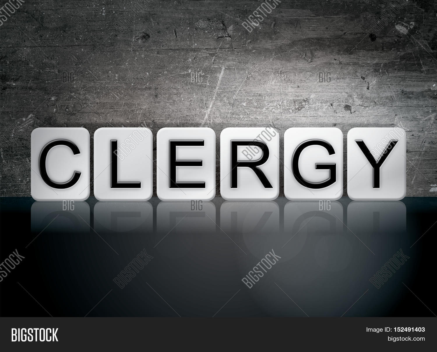 Clergy Tiled Letters Image & Photo (Free Trial) | Bigstock