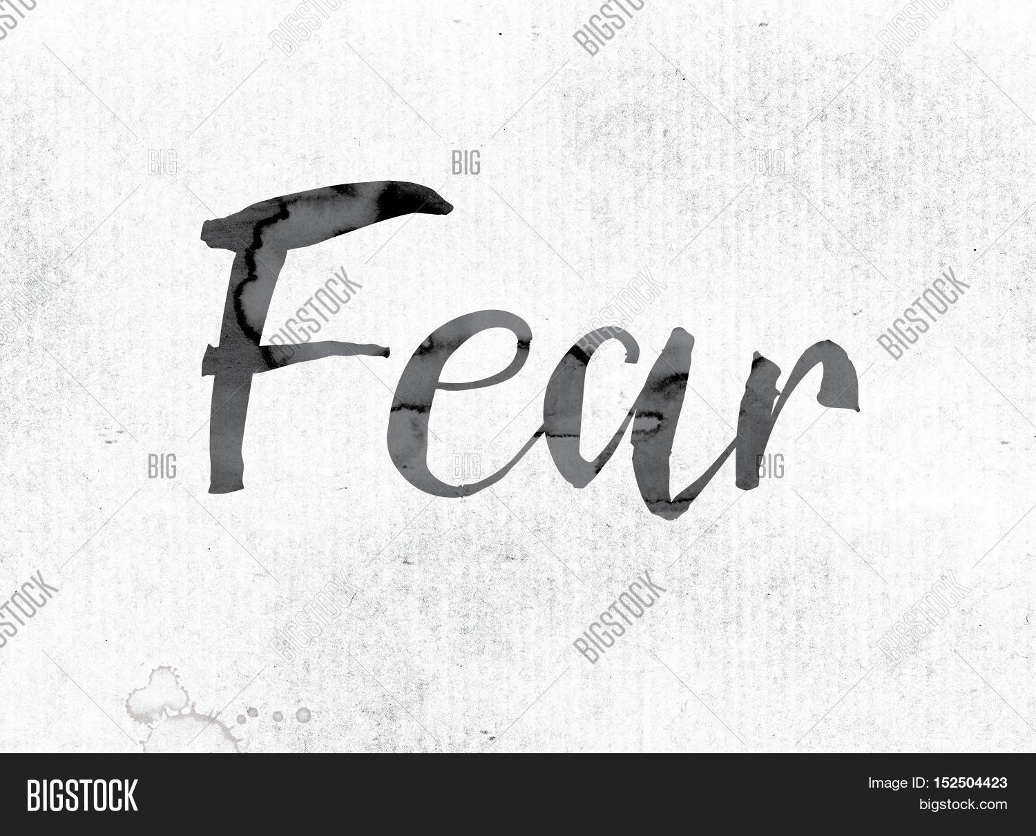 Fear Concept Painted Image & Photo (Free Trial) | Bigstock