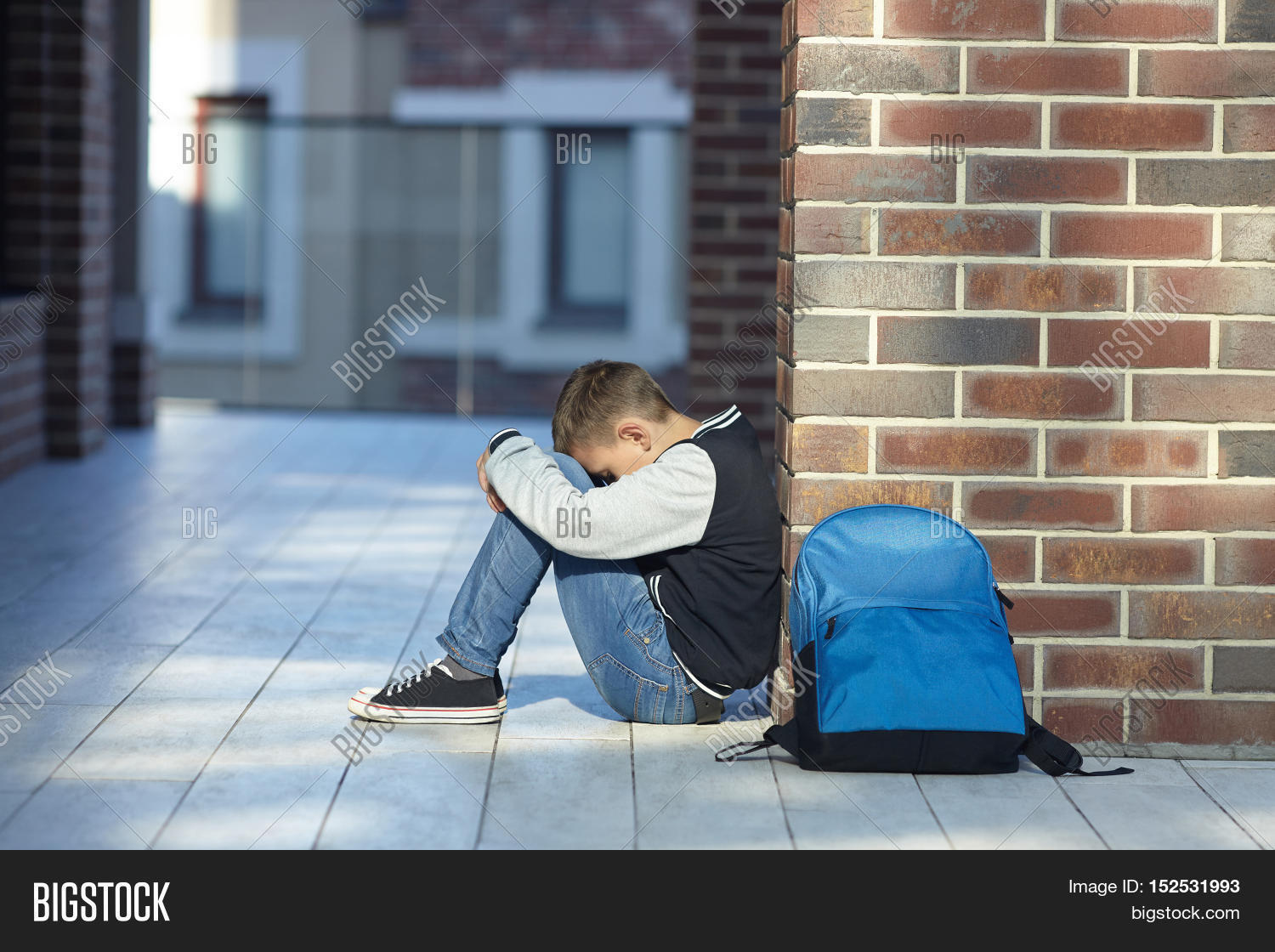 Schoolboy Crying Image & Photo (Free Trial) | Bigstock