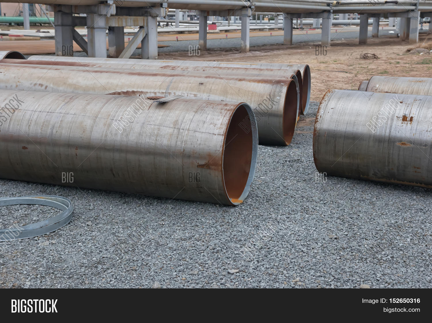 Large Diameter Pipes Image & Photo (Free Trial) | Bigstock