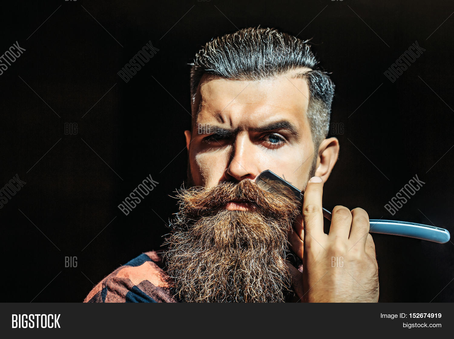 Young Man Razor Image & Photo (Free Trial) | Bigstock
