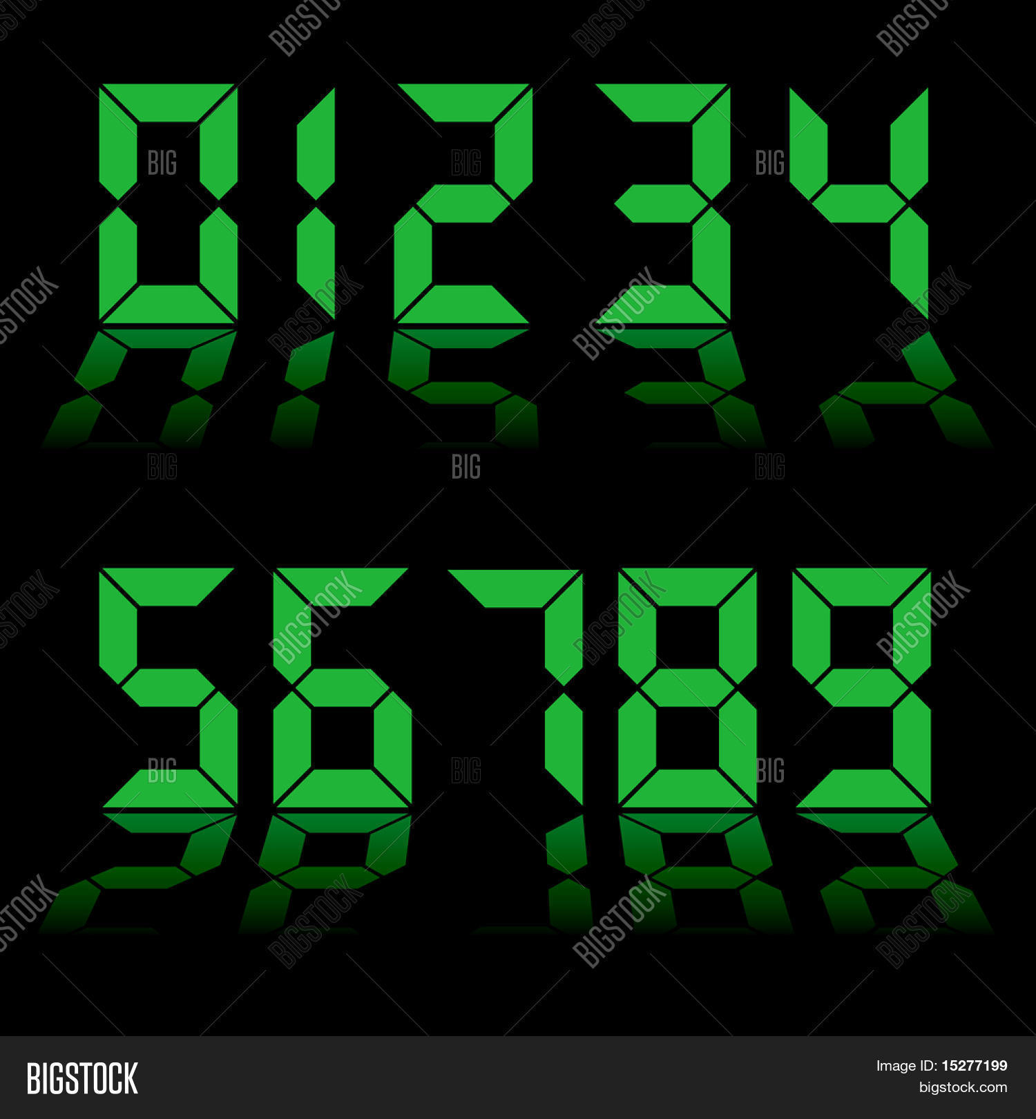 One Nine Digital Image & Photo (Free Trial) | Bigstock