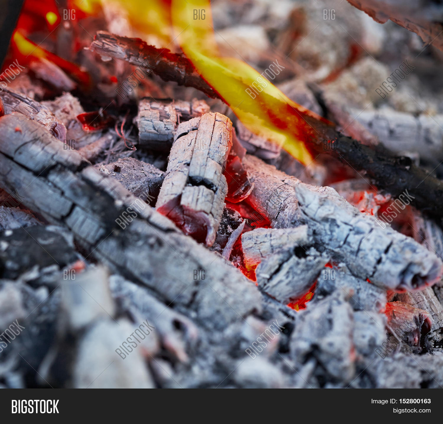 Weak Fire Under Image & Photo (Free Trial) | Bigstock