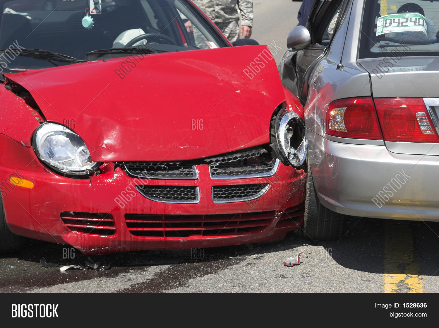 Two Car Crash Closeup Image & Photo (Free Trial) | Bigstock