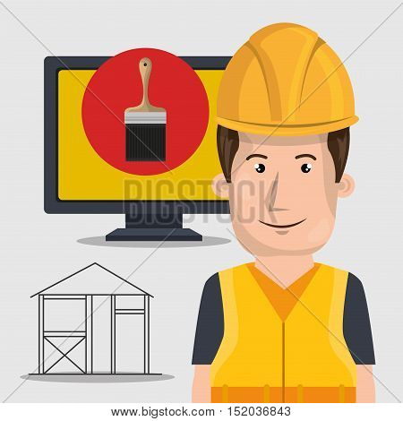 Avatar Architect Man Vector & Photo (Free Trial) | Bigstock