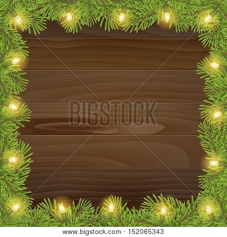 Christmas Tree Frame Vector & Photo (Free Trial) | Bigstock