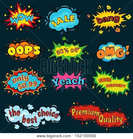 Comic Sound Effects Vector & Photo (Free Trial) | Bigstock