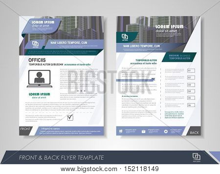 Front Back Page Vector & Photo (Free Trial) | Bigstock