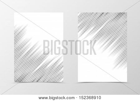 Grid Flyer Template Vector & Photo (Free Trial) | Bigstock