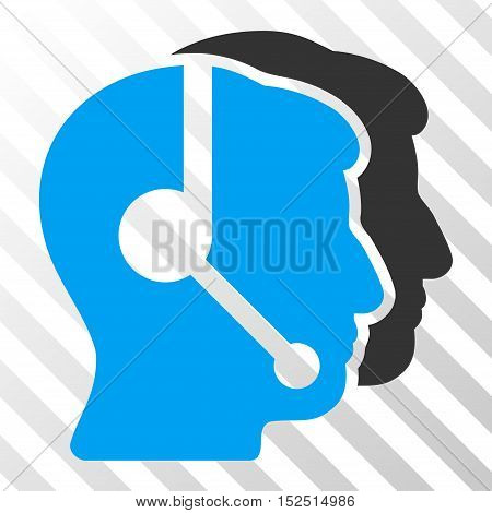 Blue Gray Call Center Vector & Photo (Free Trial) | Bigstock