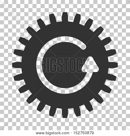 Gray Rotate Cog Vector & Photo (Free Trial) | Bigstock