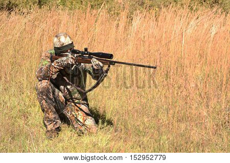 Hunter Grassy Field Image & Photo (Free Trial) | Bigstock