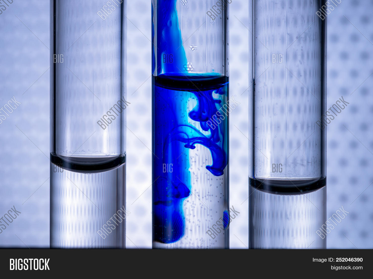 Closeup Liquid Blue Image & Photo (Free Trial) | Bigstock