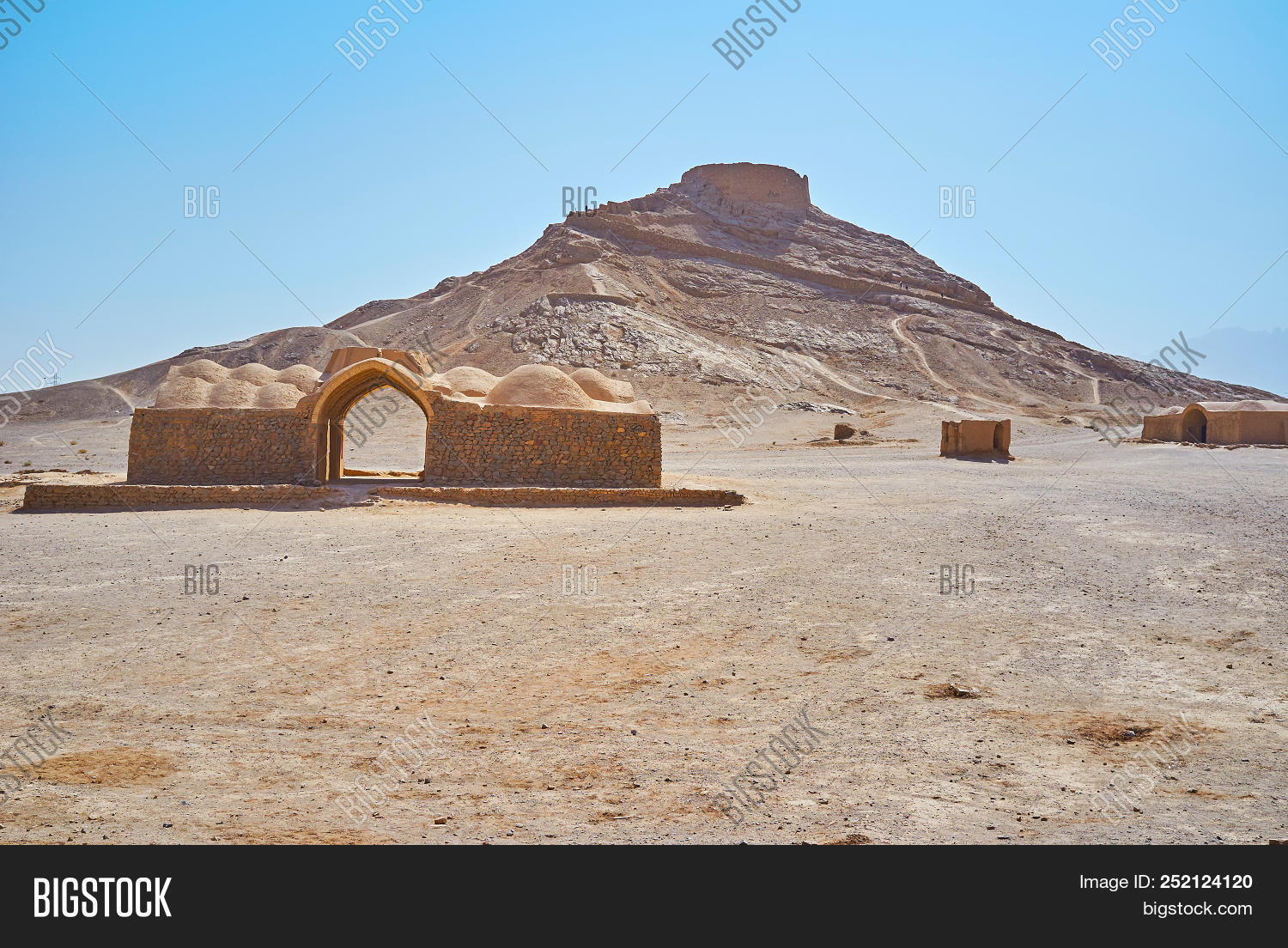 Ancient Site Dakhma Image & Photo (Free Trial) | Bigstock