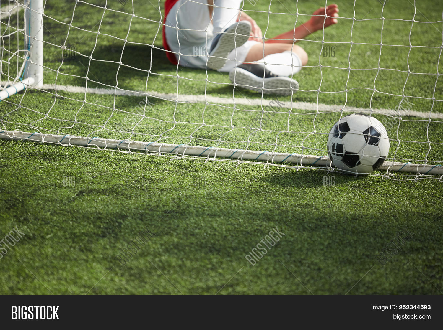Fallen Goalkeeper Image & Photo (Free Trial) | Bigstock