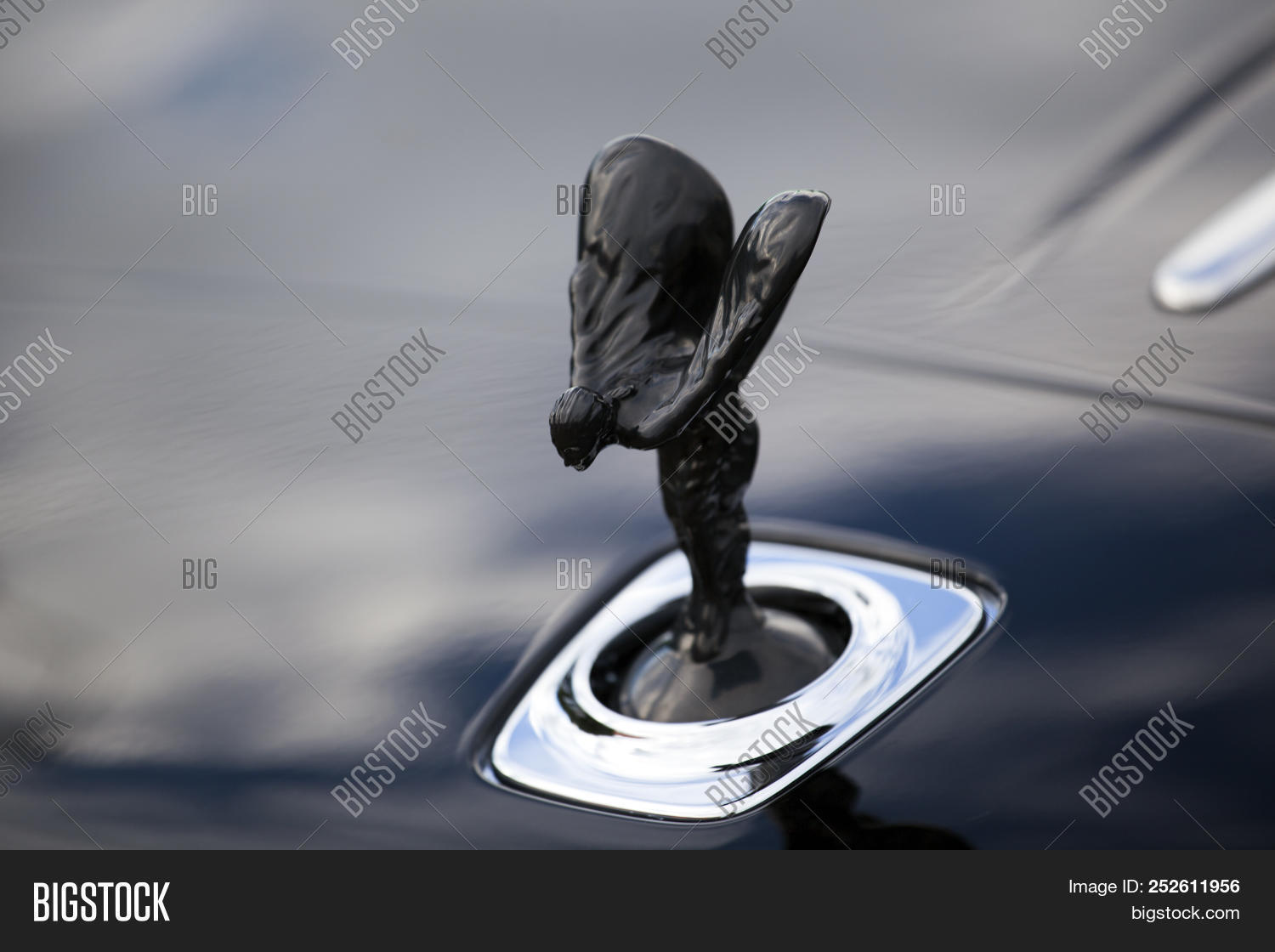Black Angel Figure Car Image & Photo (Free Trial) | Bigstock