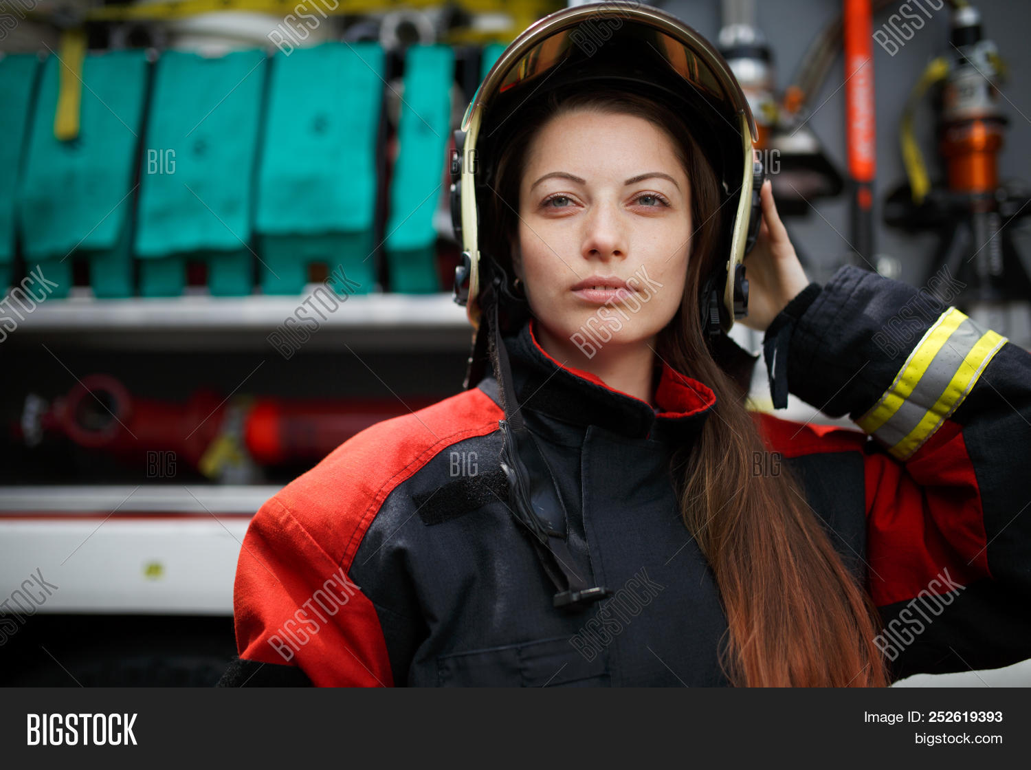 Photo Young Fire Woman Image & Photo (Free Trial) | Bigstock