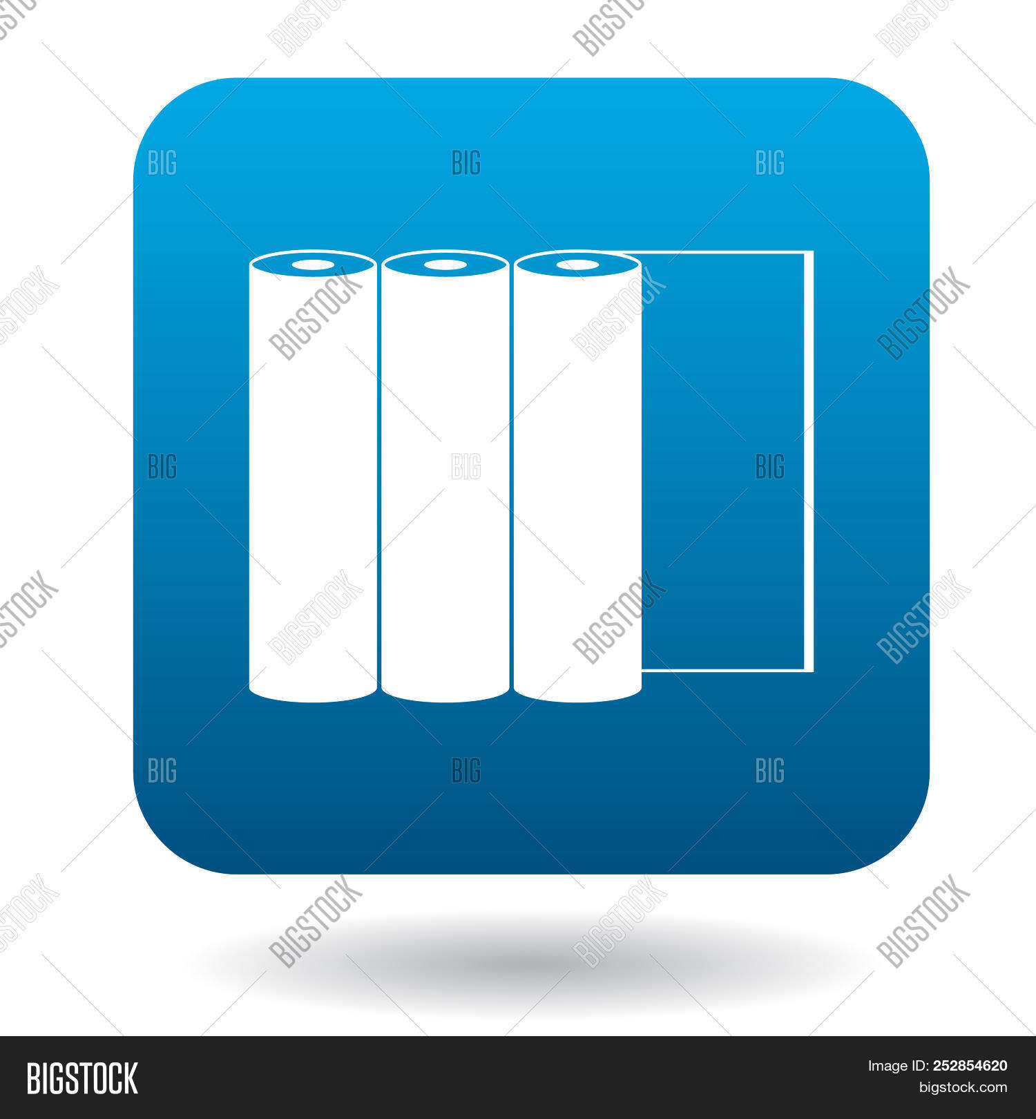 Paper Rolls Icon Image & Photo (Free Trial) | Bigstock