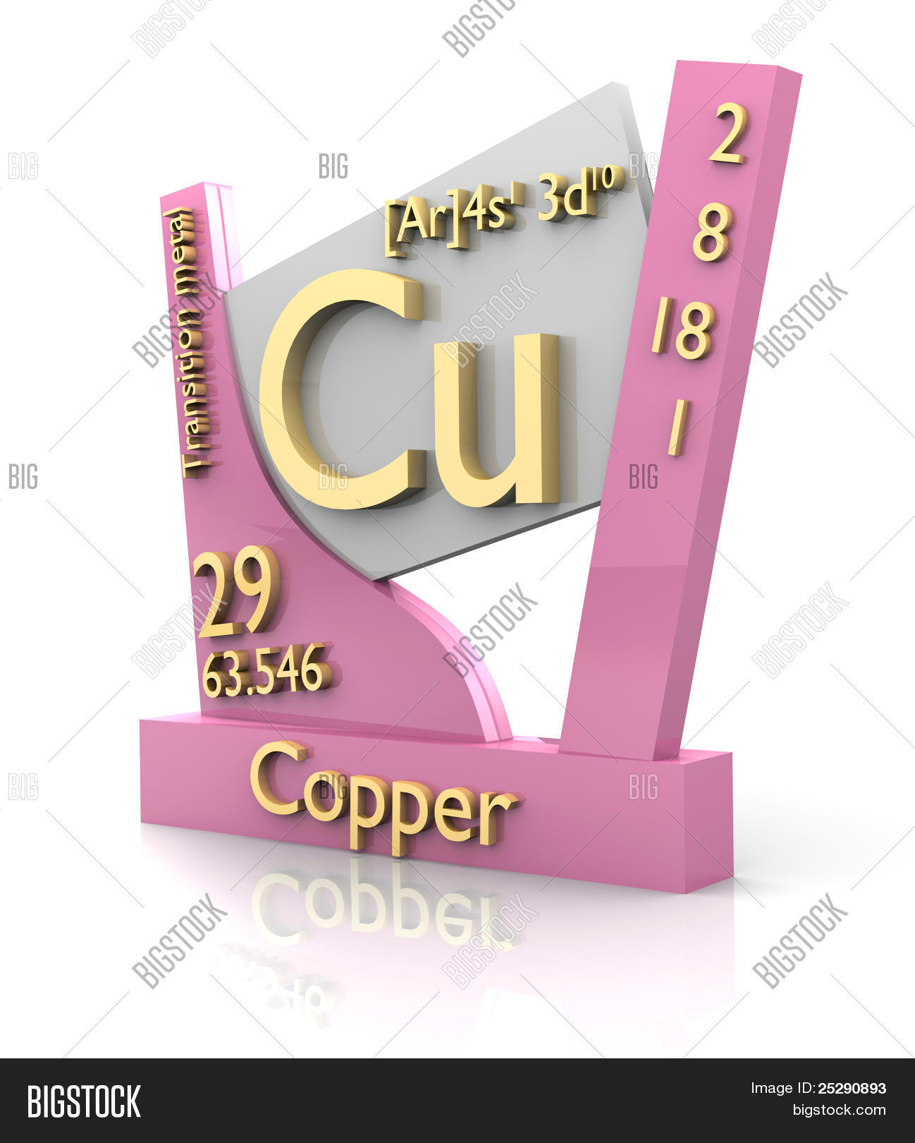 Copper Form Periodic Image & Photo (Free Trial) | Bigstock
