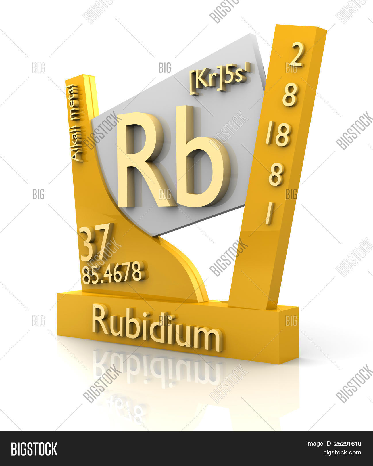 Rubidium Form Periodic Image & Photo (Free Trial) | Bigstock